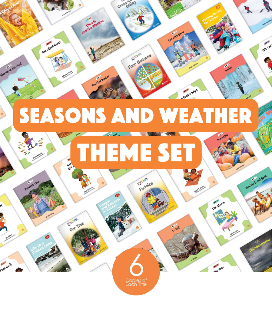 Seasons & Weather Theme Set (6-Packs) - Hameray Publishing