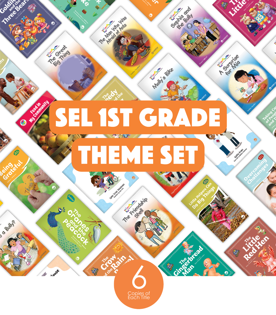 SEL 1st Grade Theme Set (6-Packs) - Hameray Publishing