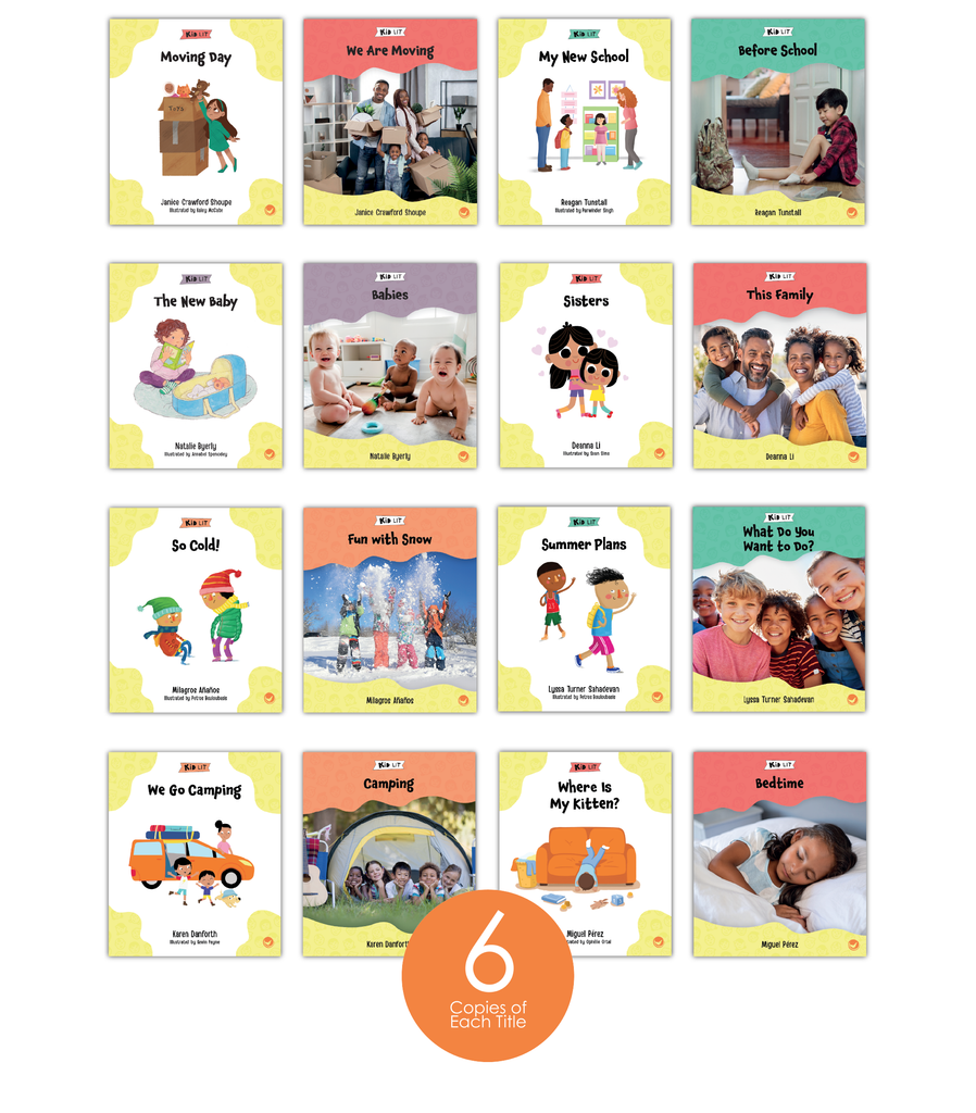 Kid Lit All About Me Theme Set (6-Packs) - Hameray Publishing