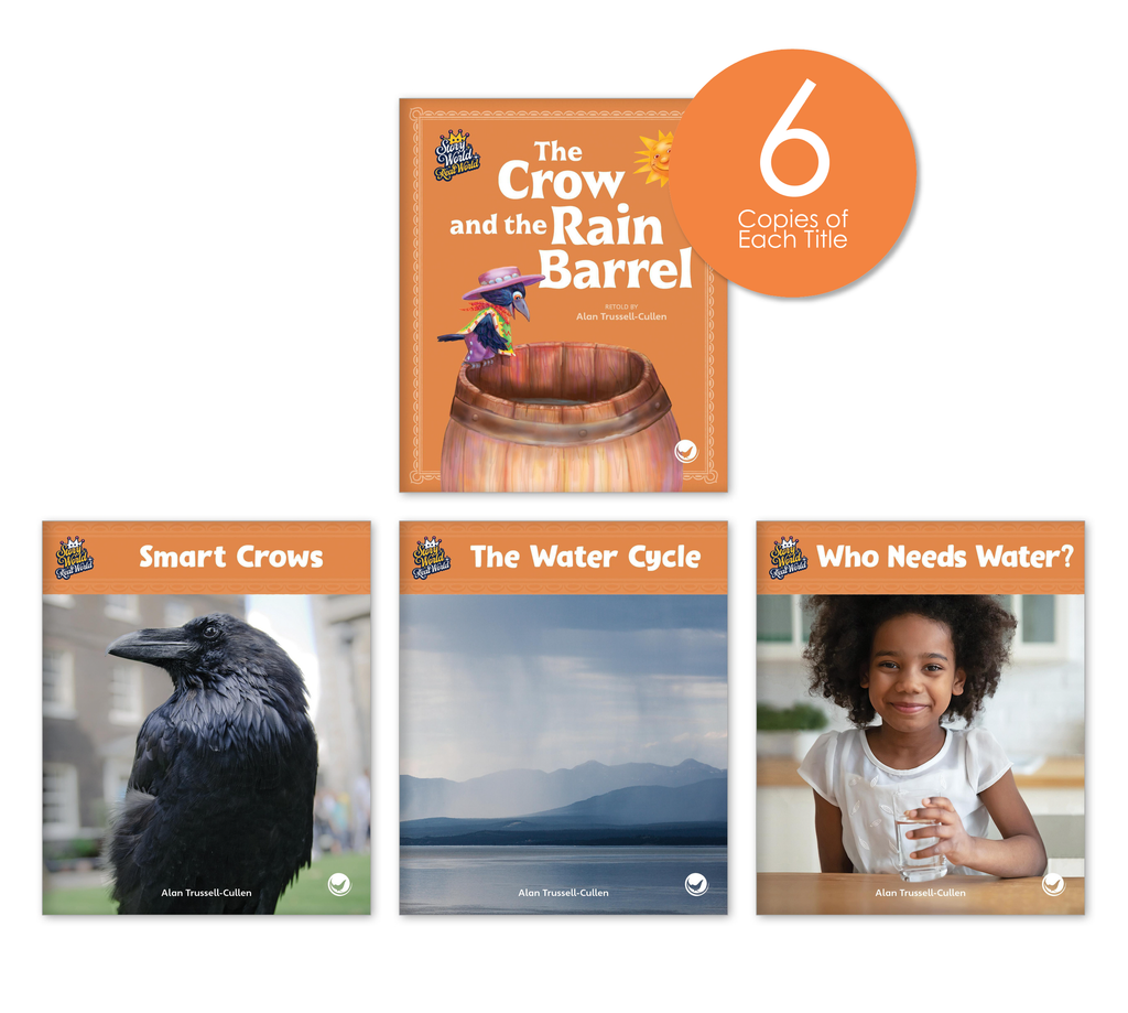 The Crow and the Rain Barrel Theme Set (6-Packs) - Hameray Publishing