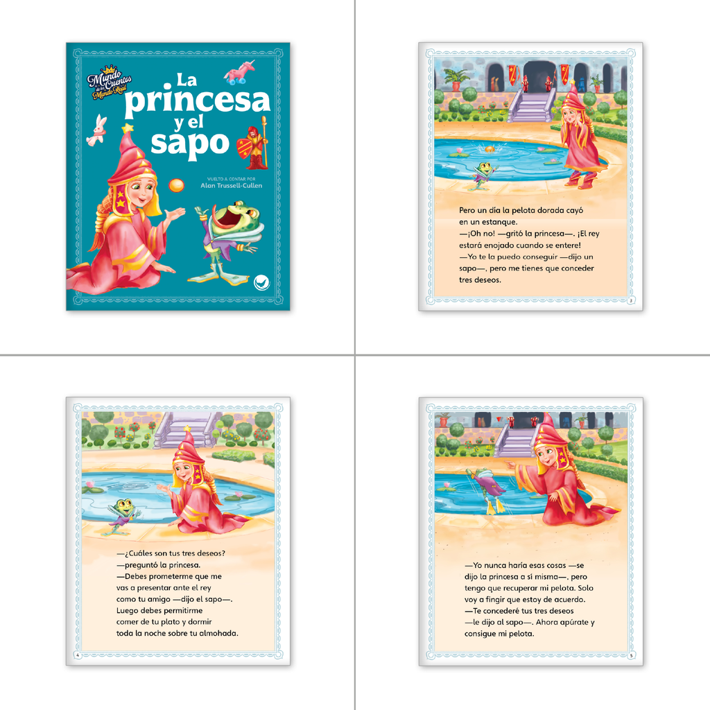 La princesa y el sapo Theme Set (6-Packs) - Hameray Publishing