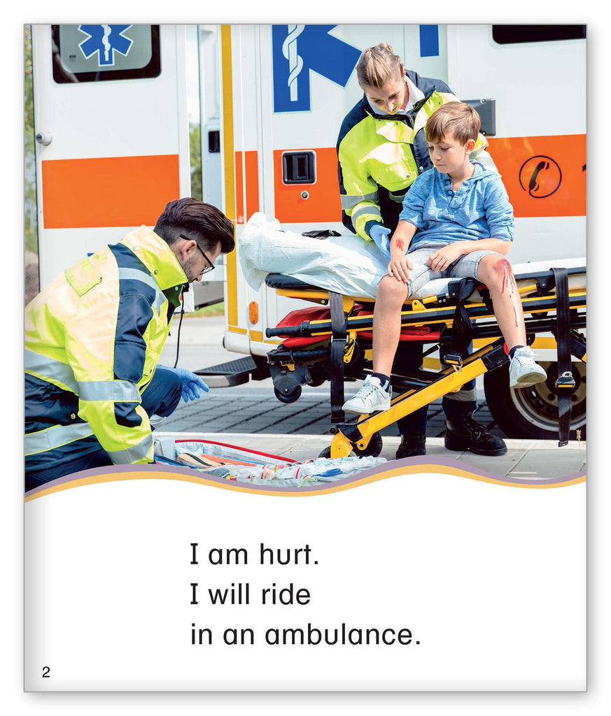 An Ambulance Ride - Kid Lit - Hameray Publishing