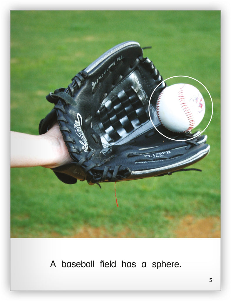 Baseball Shapes - Kaleidoscope Collection - Hameray Publishing