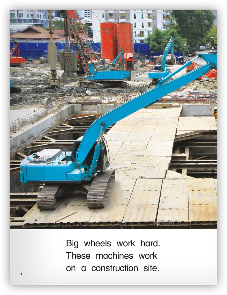 Big Wheels at Work - Kaleidoscope Collection - Hameray Publishing