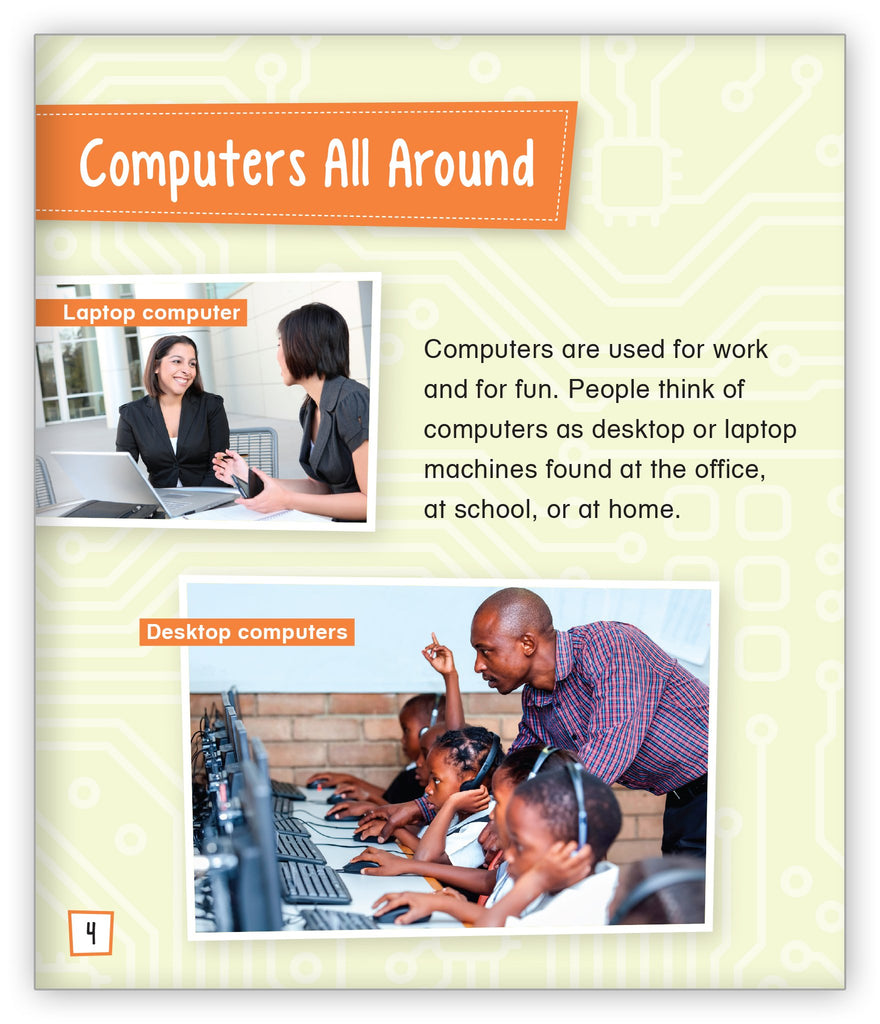 Computers Everywhere - STEM Explorations - Hameray Publishing
