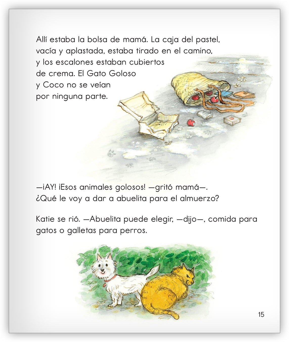 El gato Goloso en el mercado - Clásicos de Joy Cowley - Hameray Publishing