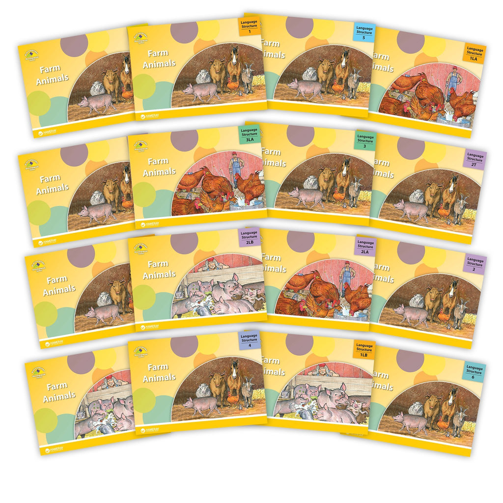 Farm Animals Set - Oral Language Development Series - Hameray Publishing