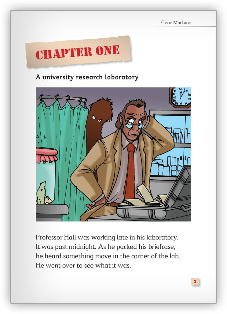 Gene Machine - The Extraordinary Files - Hameray Publishing