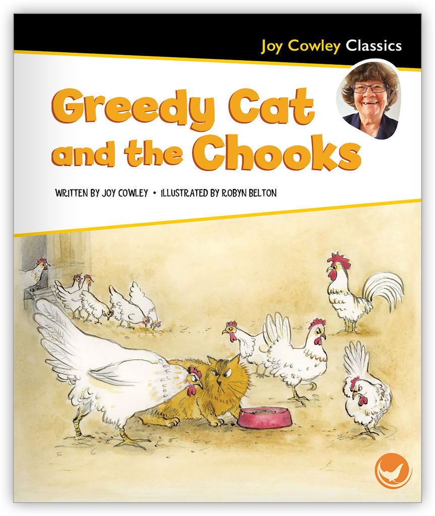 Greedy Cat and the Chooks - Joy Cowley Classics - Hameray Publishing