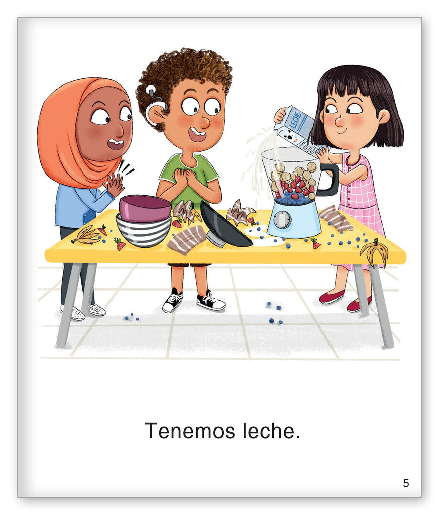 Haciendo batidos - Lecturitas - Hameray Publishing