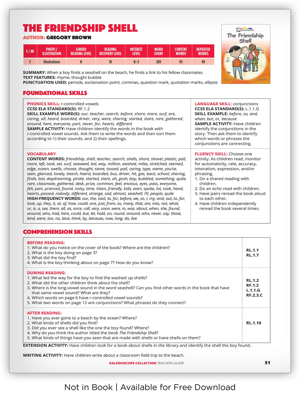 The Friendship Shell - Kaleidoscope Collection - Hameray Publishing