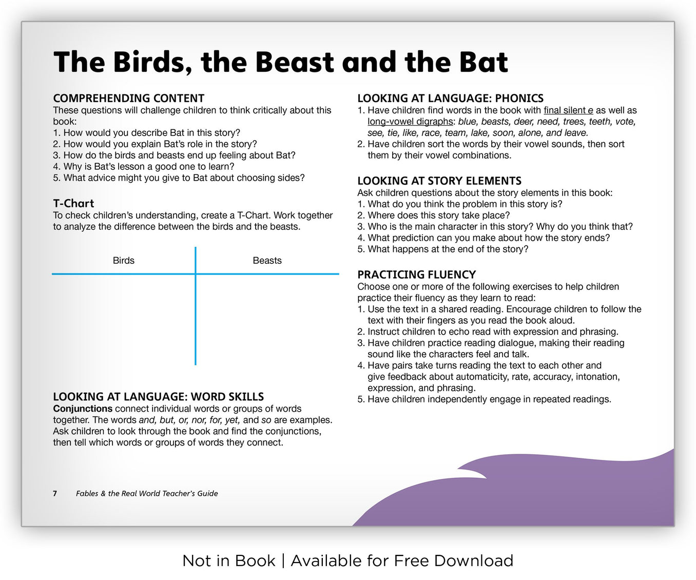 The Birds, the Beasts, and the Bat - Fables & the Real World - Hameray ...