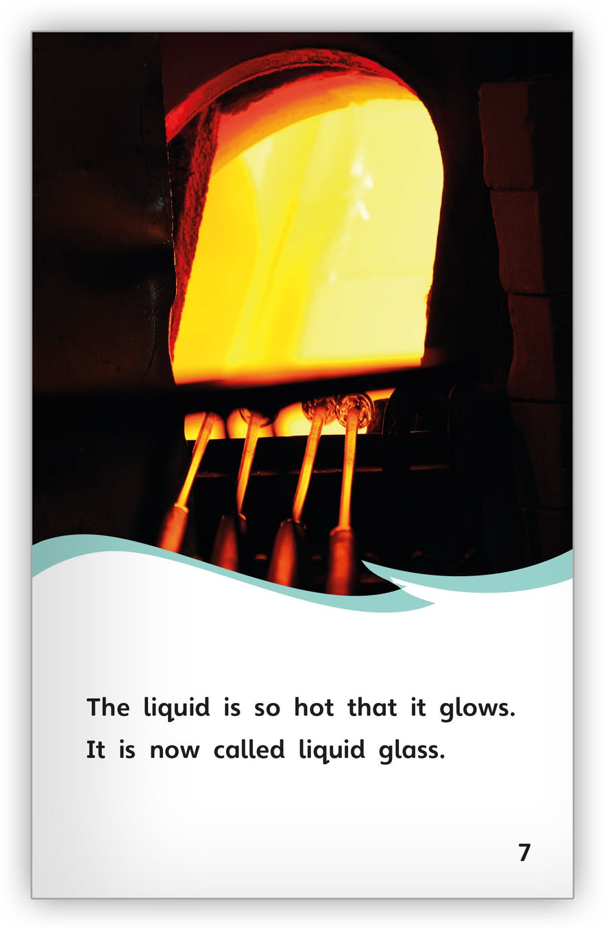 How Glass Is Made - Fables & the Real World - Hameray Publishing