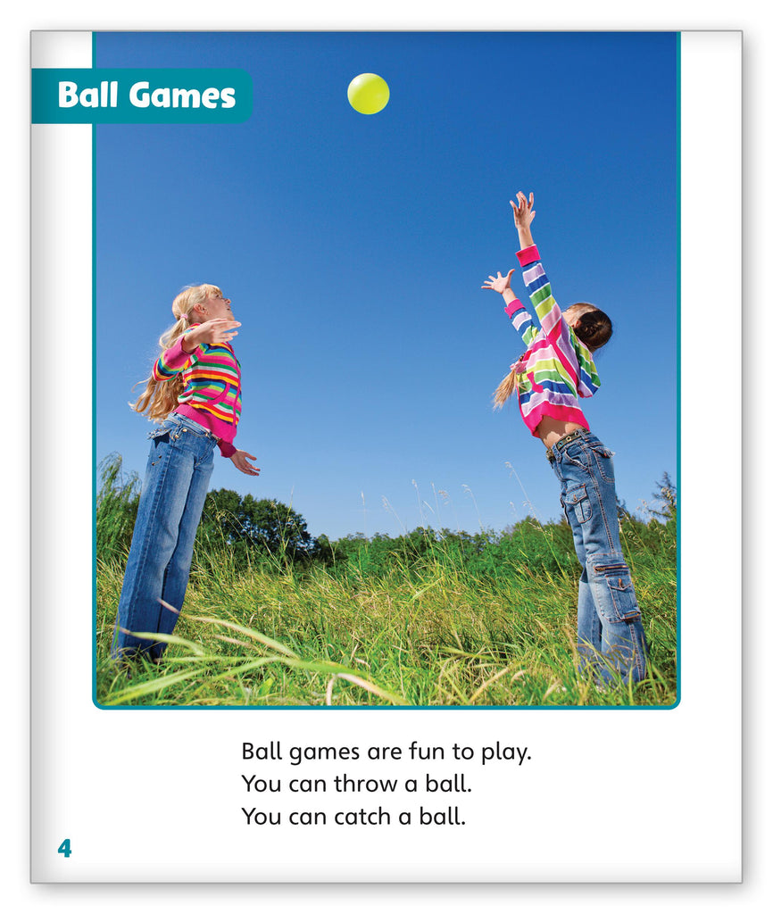 Play Ball! - Story World Real World - Hameray Publishing