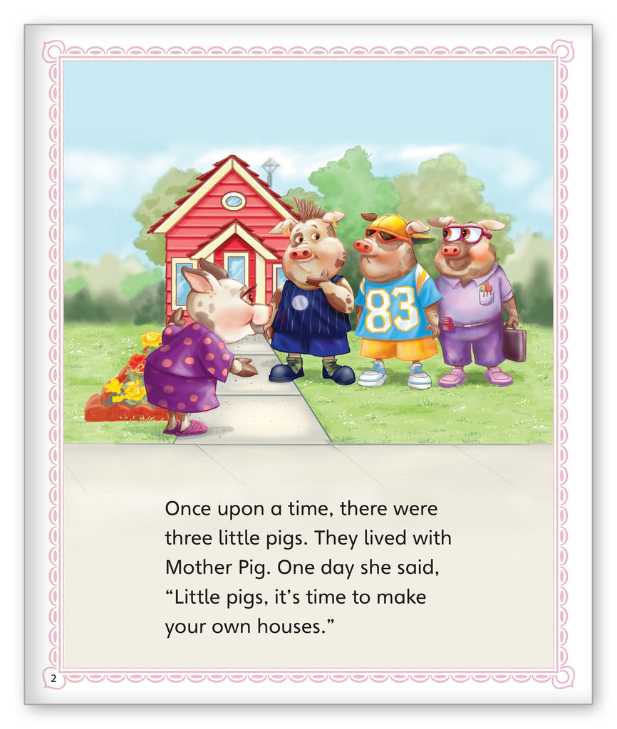 Three Little Pigs And Mother