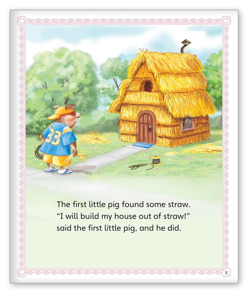 Three Little Pigs Story Houses The Three Little Pigs: A Story Of Hard