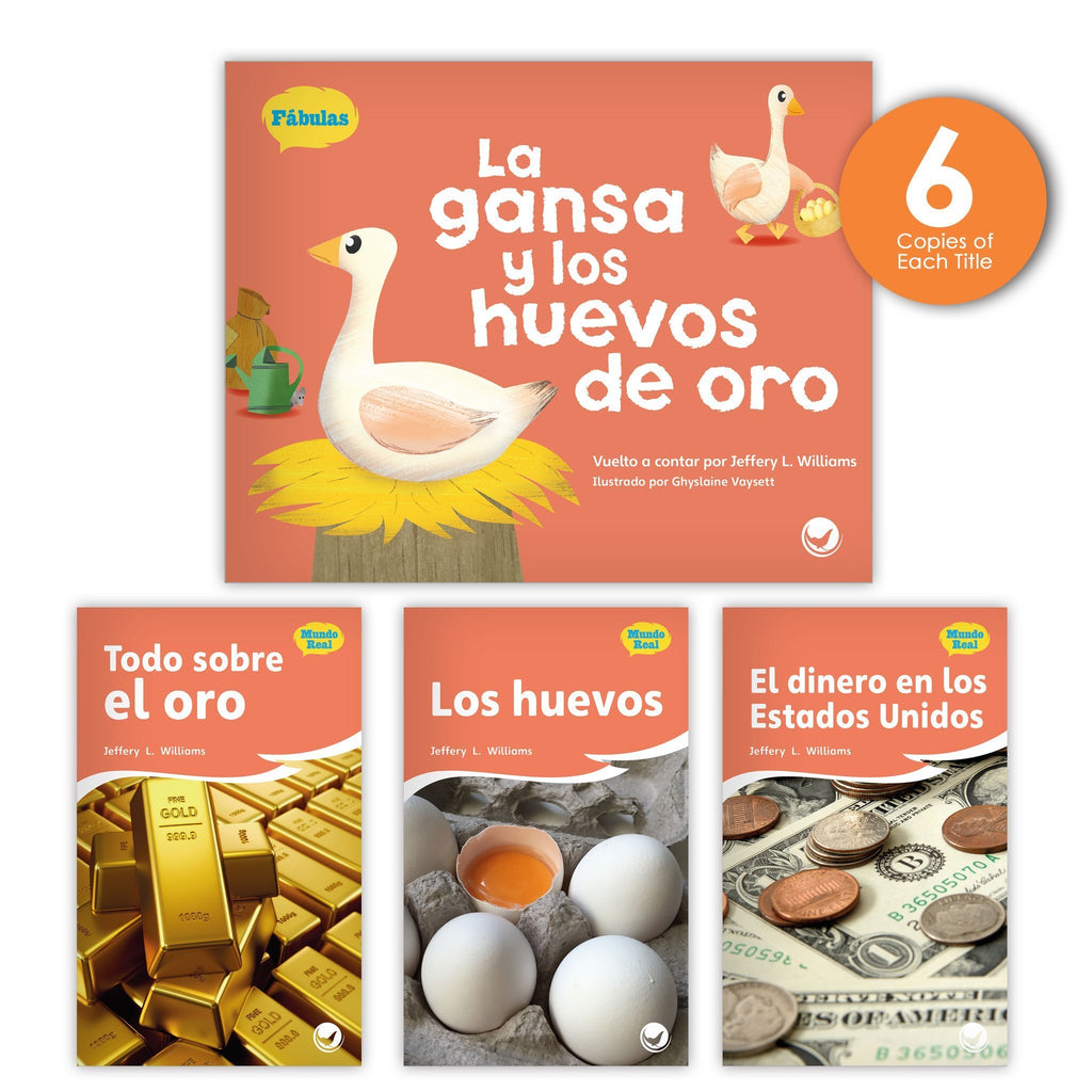 La gansa y los huevos de oro Theme Set (6-Packs) - Hameray Publishing