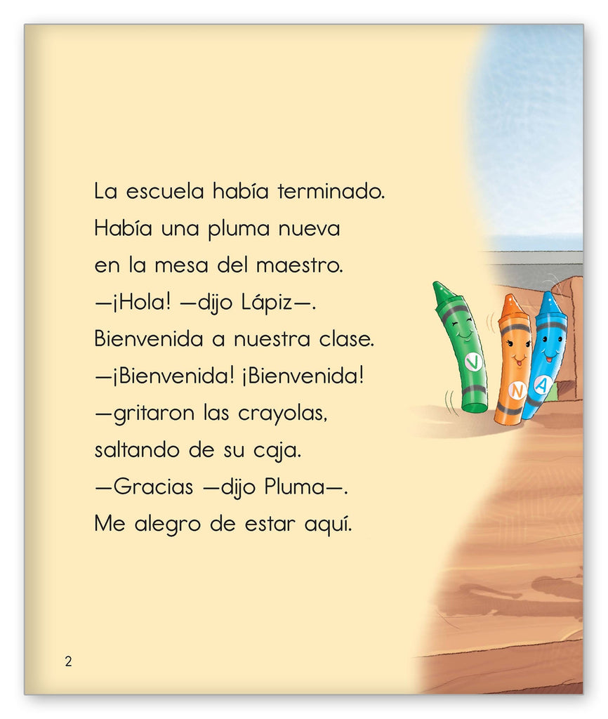 La pluma nueva - Colección Joy Cowley - Hameray Publishing