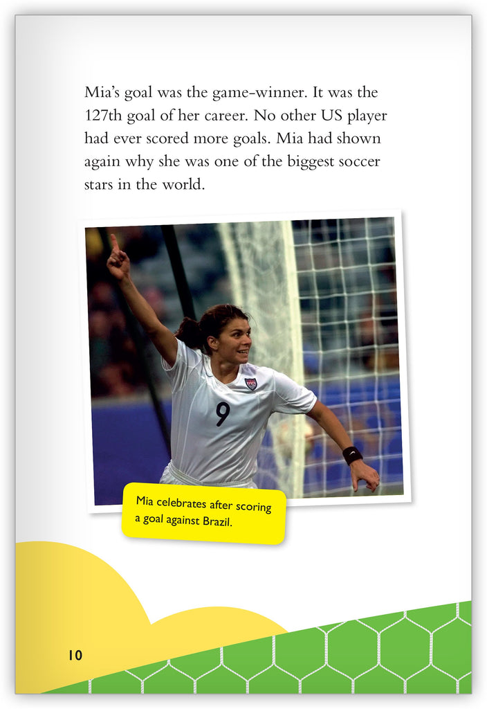 Mia Hamm: Going for Gold! - Inspire! - Hameray Publishing