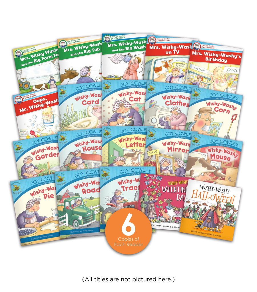 Mrs. Wishy-Washy Package (6-Packs) - Hameray Publishing