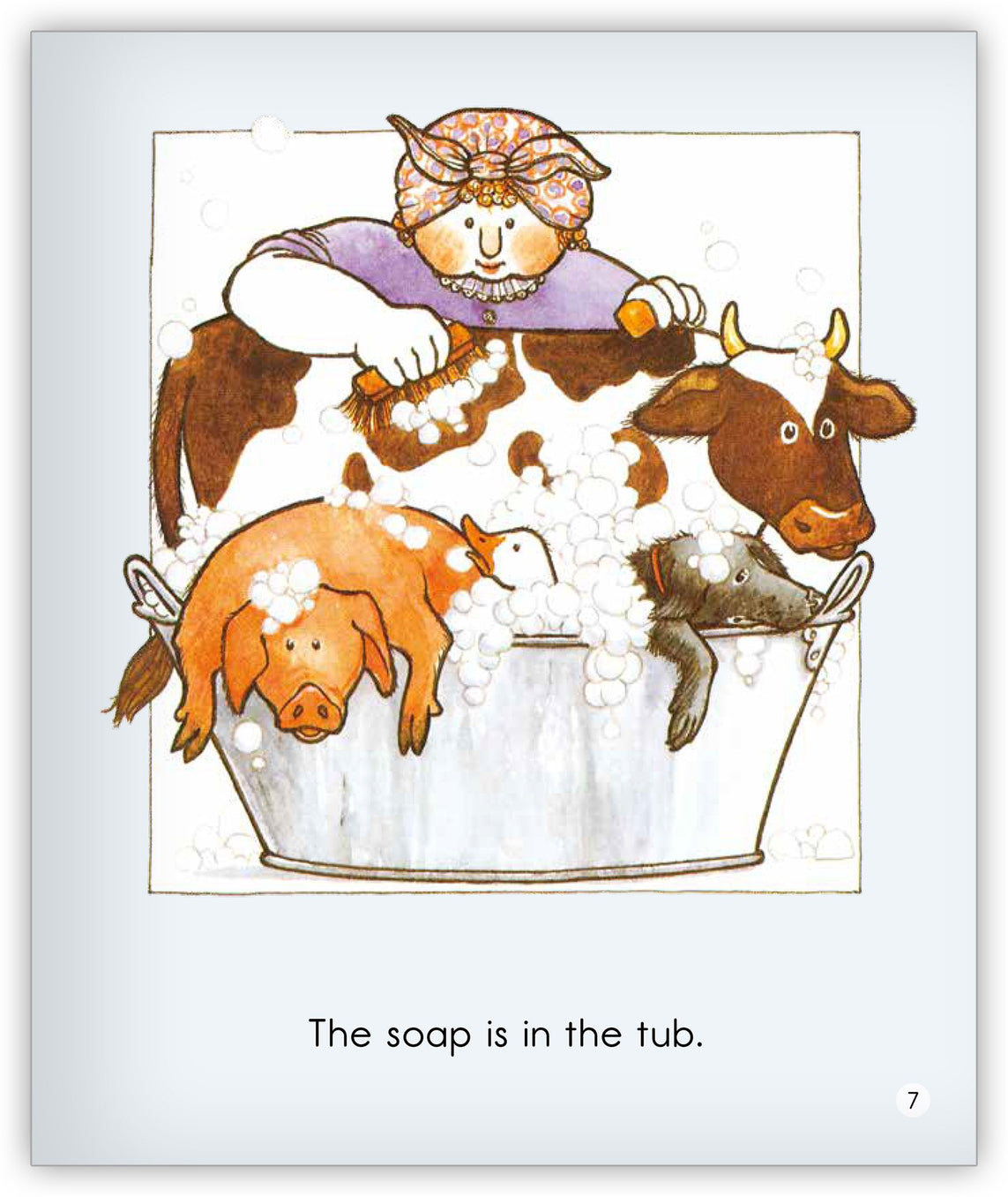 Mrs. Wishy-Washy's Tub - Joy Cowley Classics - Hameray Publishing