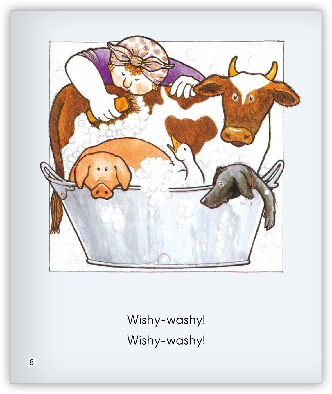 Mrs. Wishy-Washy's Tub - Joy Cowley Classics - Hameray Publishing