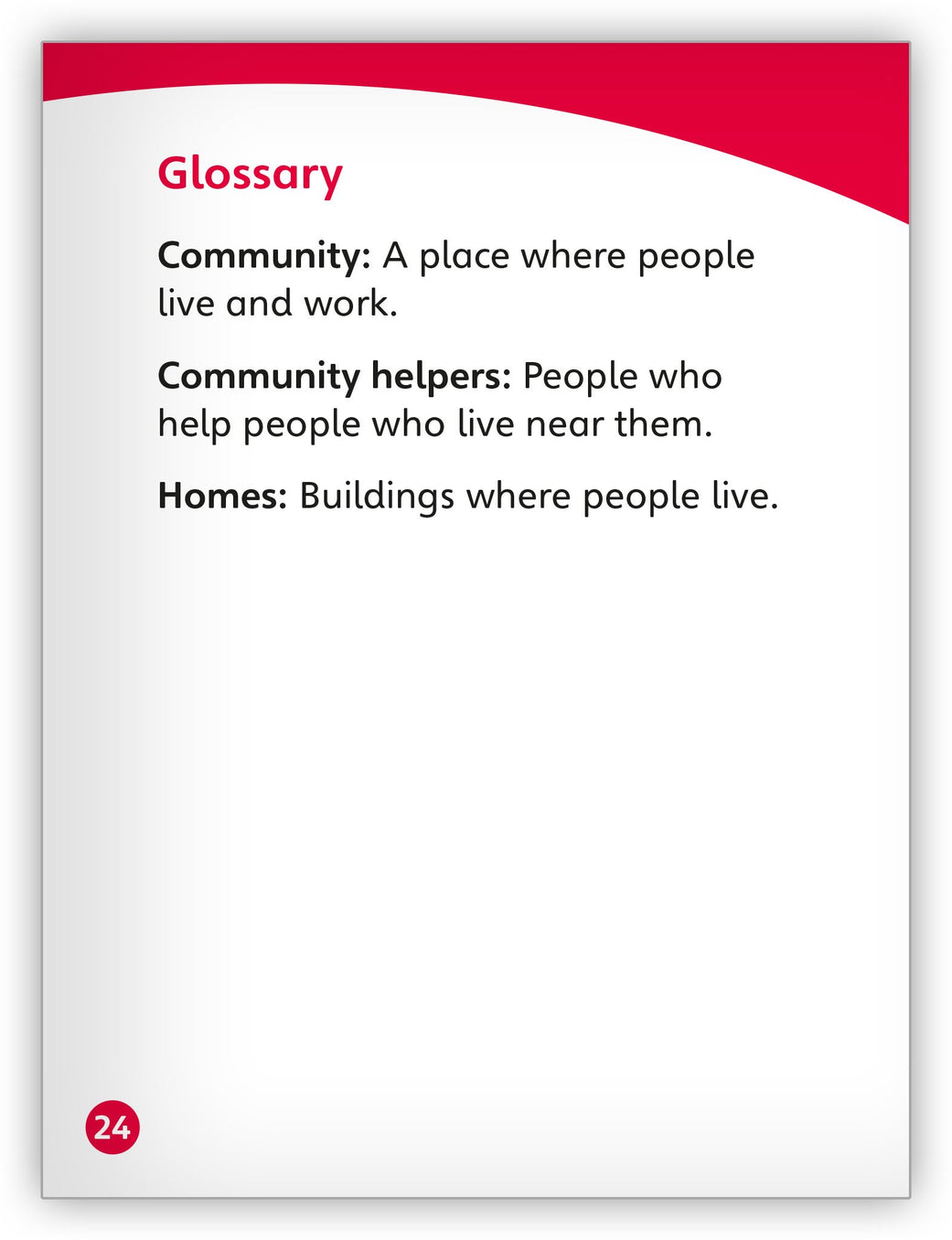 My Community Big Book - My World - Hameray Publishing