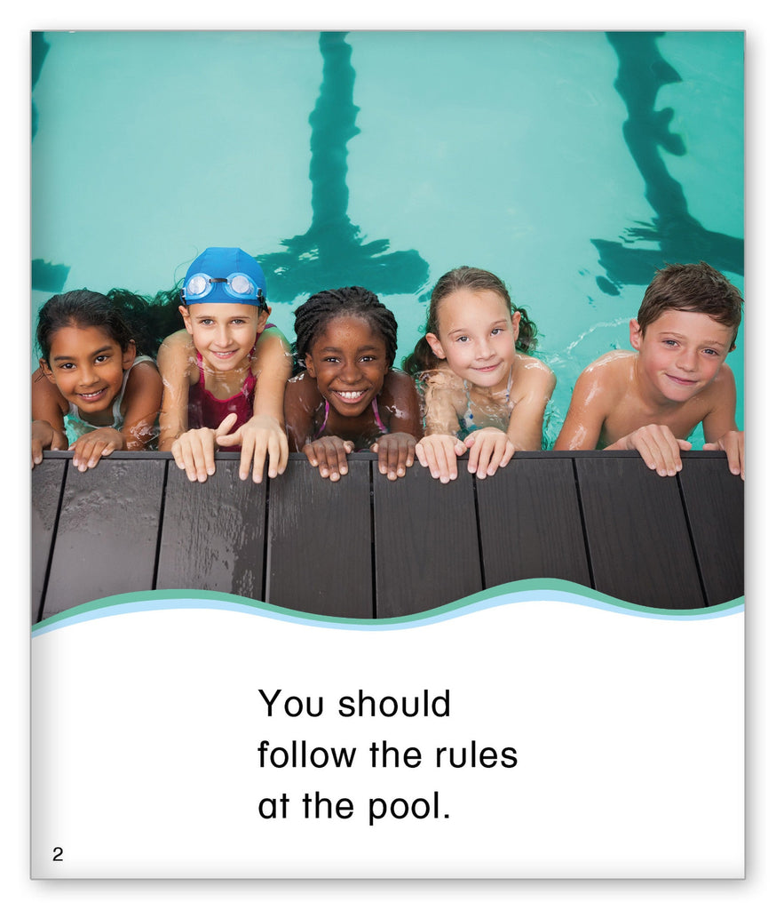 Rules at the Pool - Kid Lit - Hameray Publishing