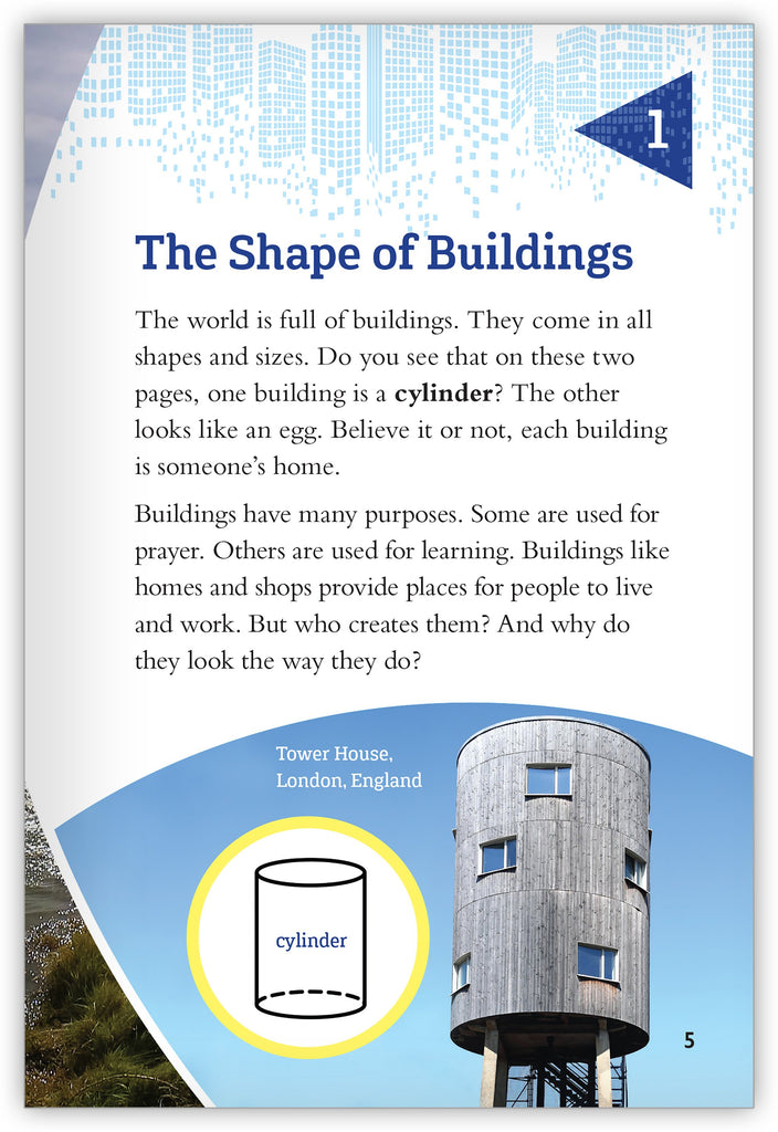 Shape Up! Buildings of All Shapes and Sizes - Inspire! - Hameray Publishing