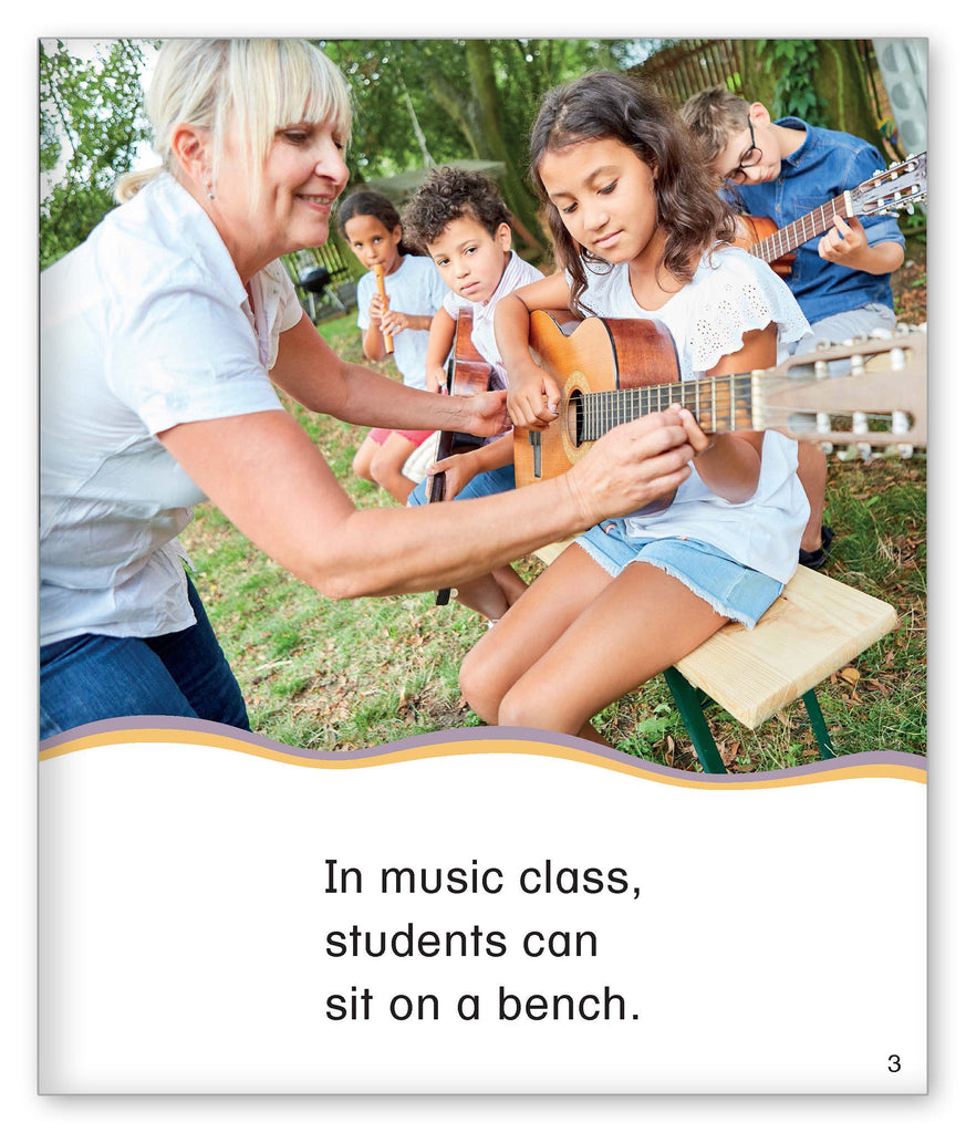 Sitting in Class - Kid Lit - Hameray Publishing