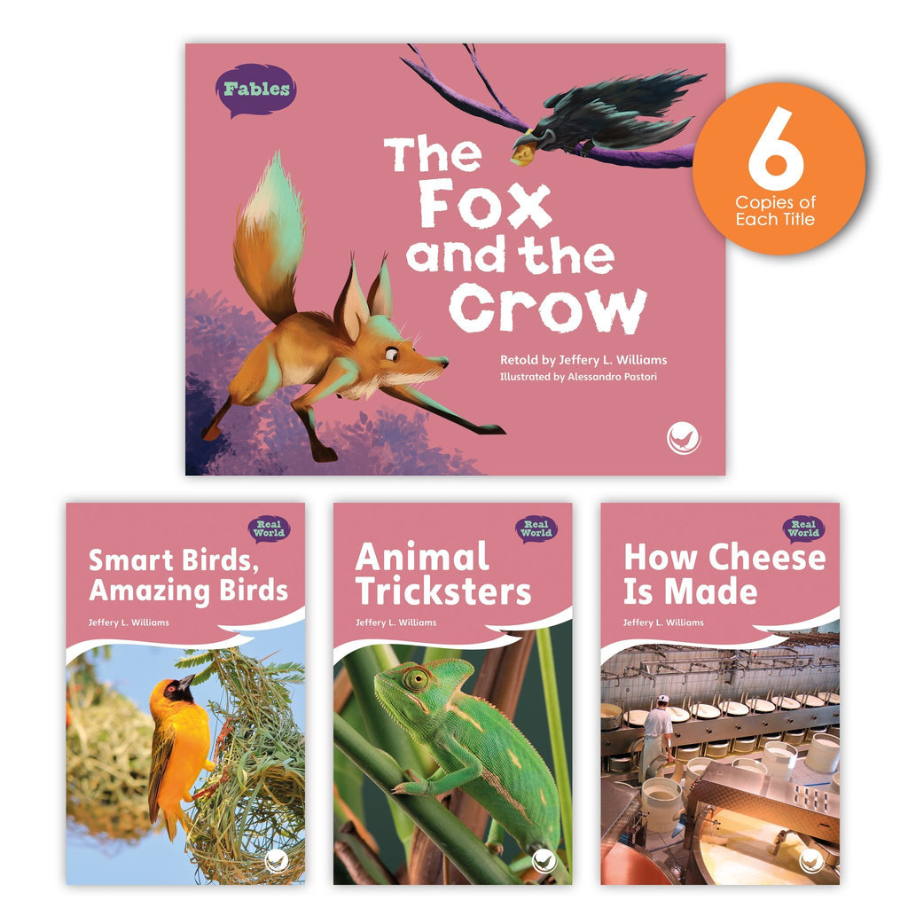 The Fox and the Crow Theme Set (6-Packs) - Hameray Publishing