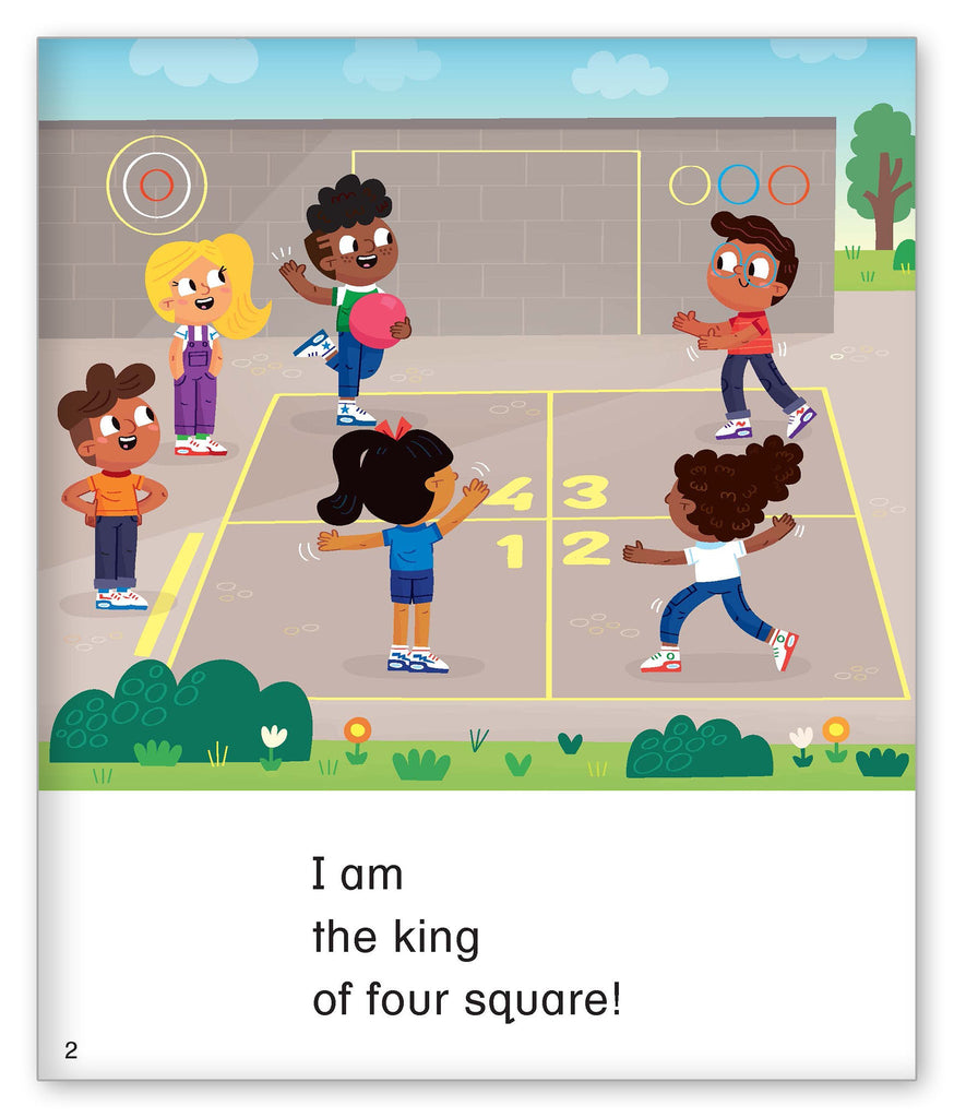 The King of Four Square - Kid Lit - Hameray Publishing