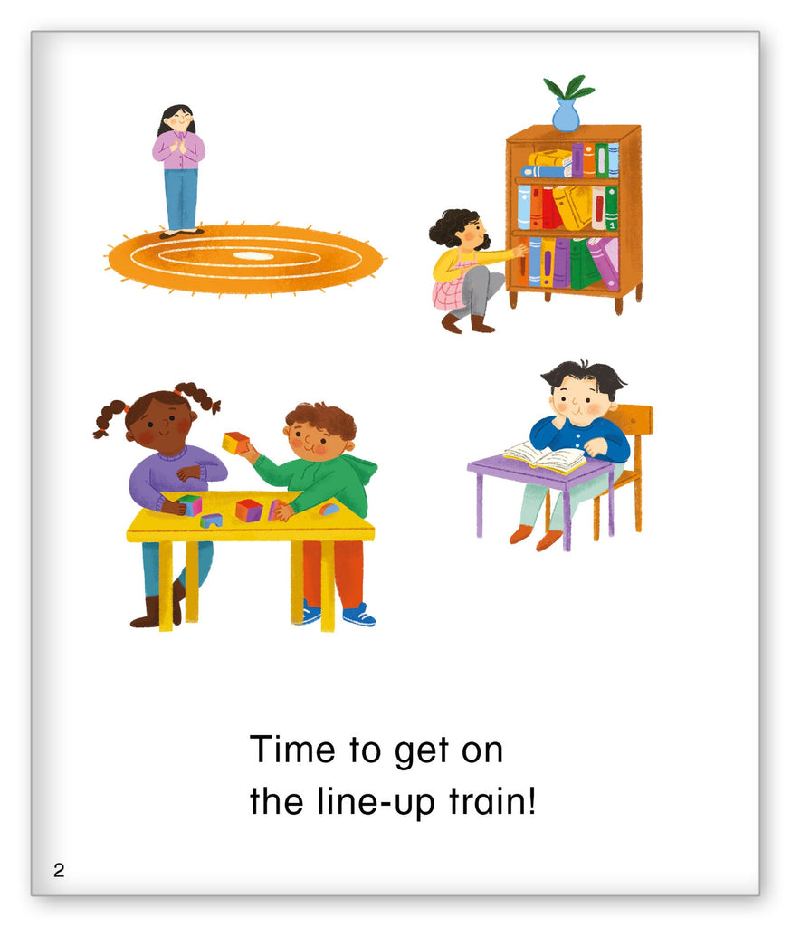 The Line-Up Train - Kid Lit - Hameray Publishing