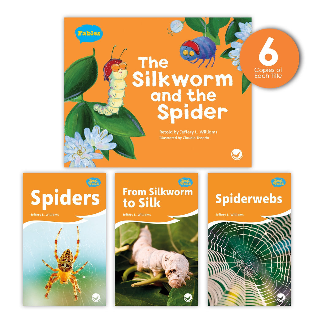 The Silkworm and the Spider Theme Set (6-Packs) - Hameray Publishing