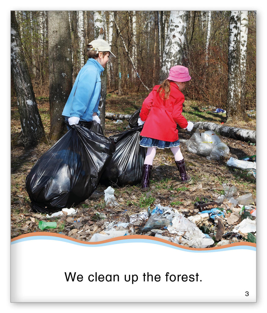 We Clean Up - Kid Lit - Hameray Publishing