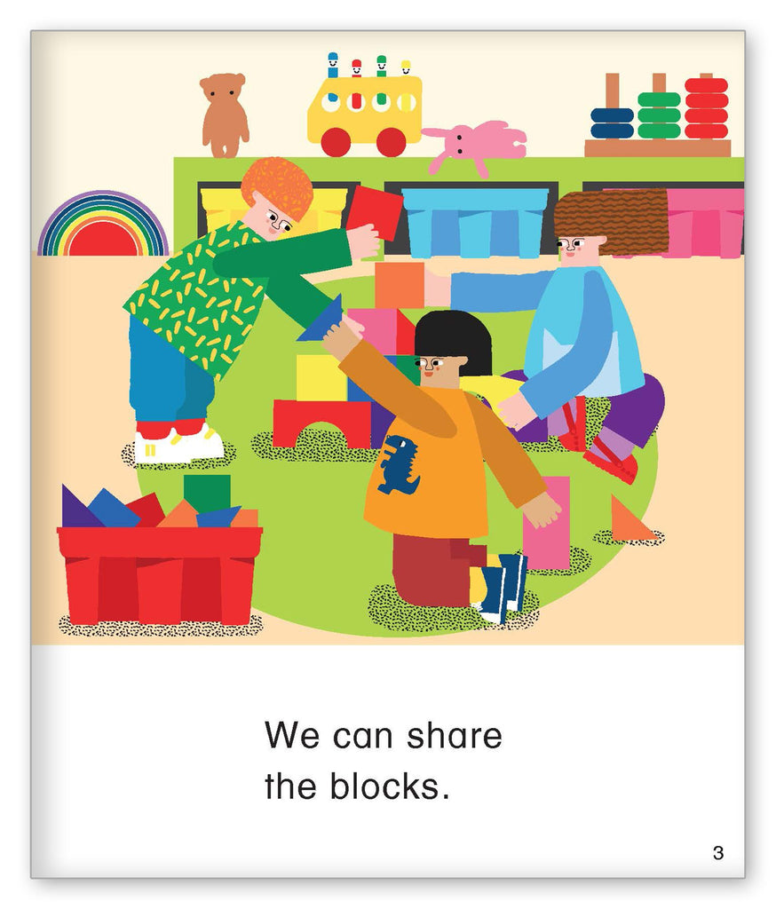 We Share at School - Kid Lit - Hameray Publishing